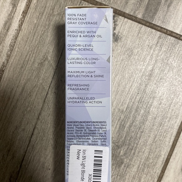 Ion | Hair | Ion Color Brilliance 8n Light Blonde Permanent Creme Hair ...